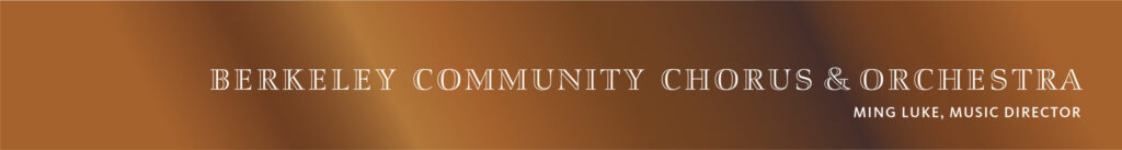 Home New - Berkeley Community Chorus & Orchestra
